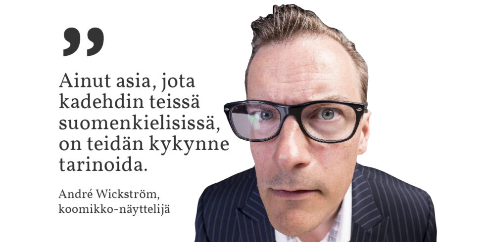 Sunnuntaisitaatti #22: André Wickström - Kulttuuritoimitus